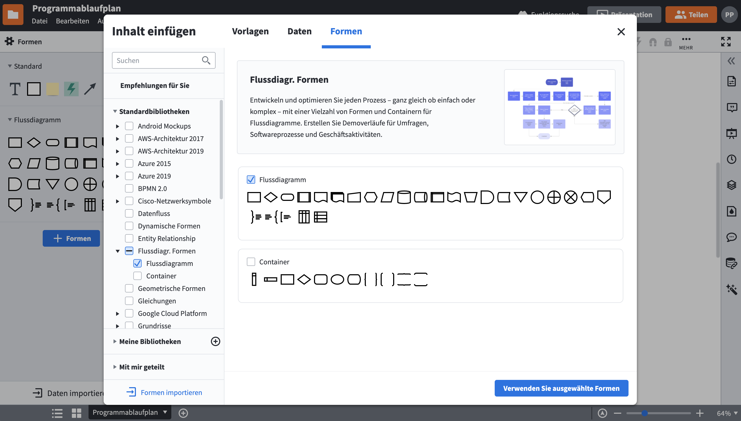 Programmablaufplan Software | Lucidchart